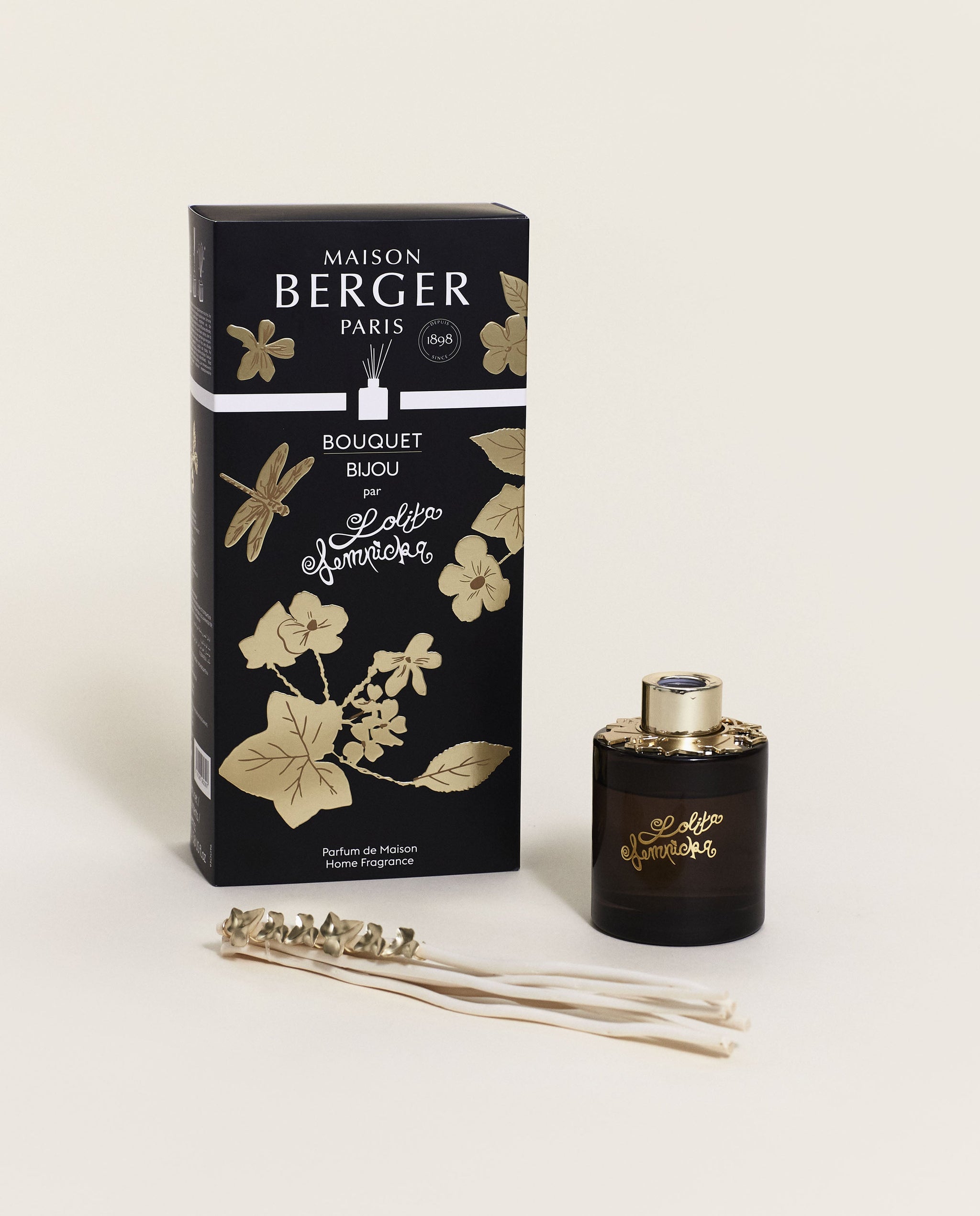 Black Edition Lolita Lempicka Jewelry Scented Bouquet - Maison Berger ...